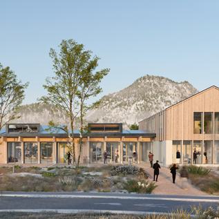 BATIMENT D'ACCUEIL DU CAMPUS UNIVERSITAIRE - Insolites Architectures